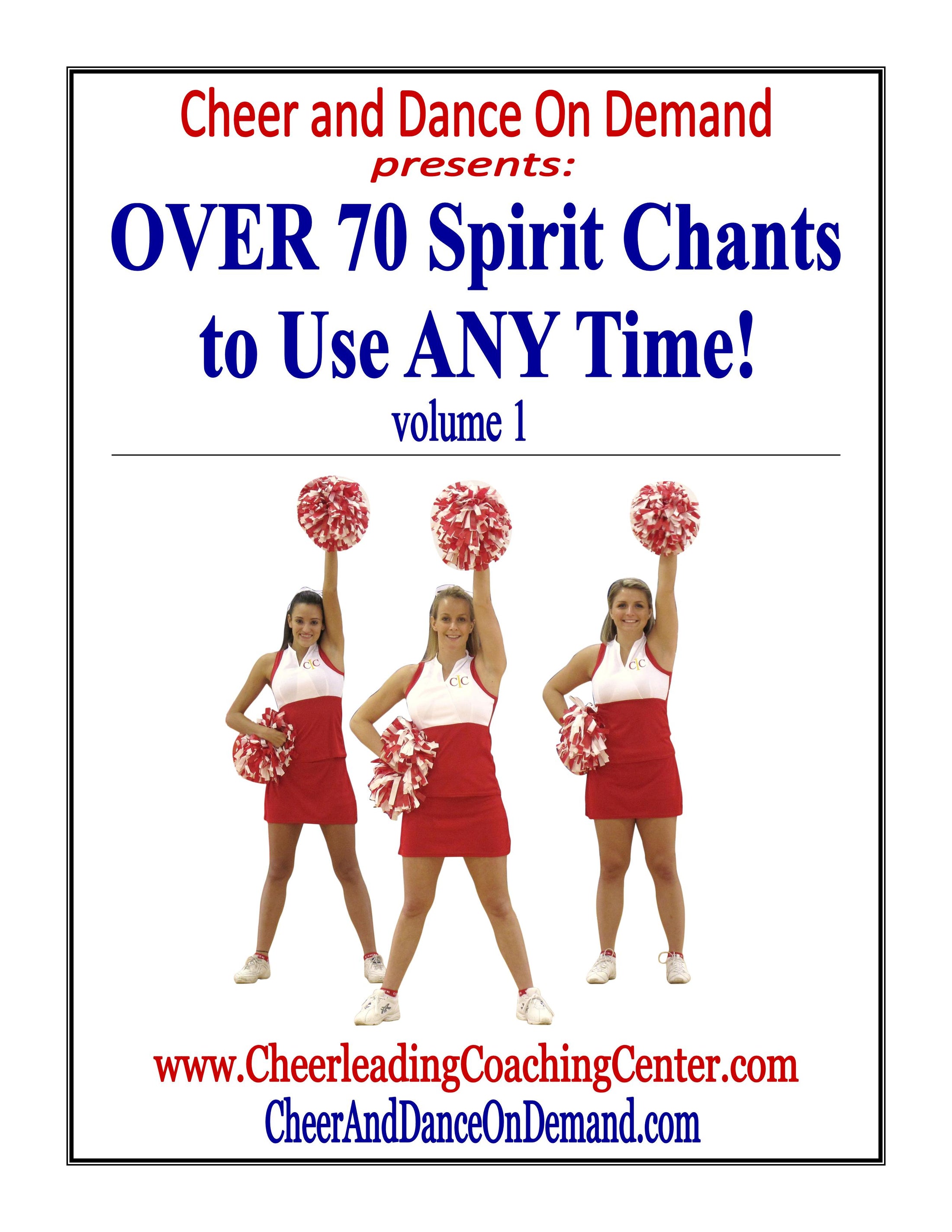 FREE Cheerleading Chants Volume 1! – Cheer and Dance On Demand