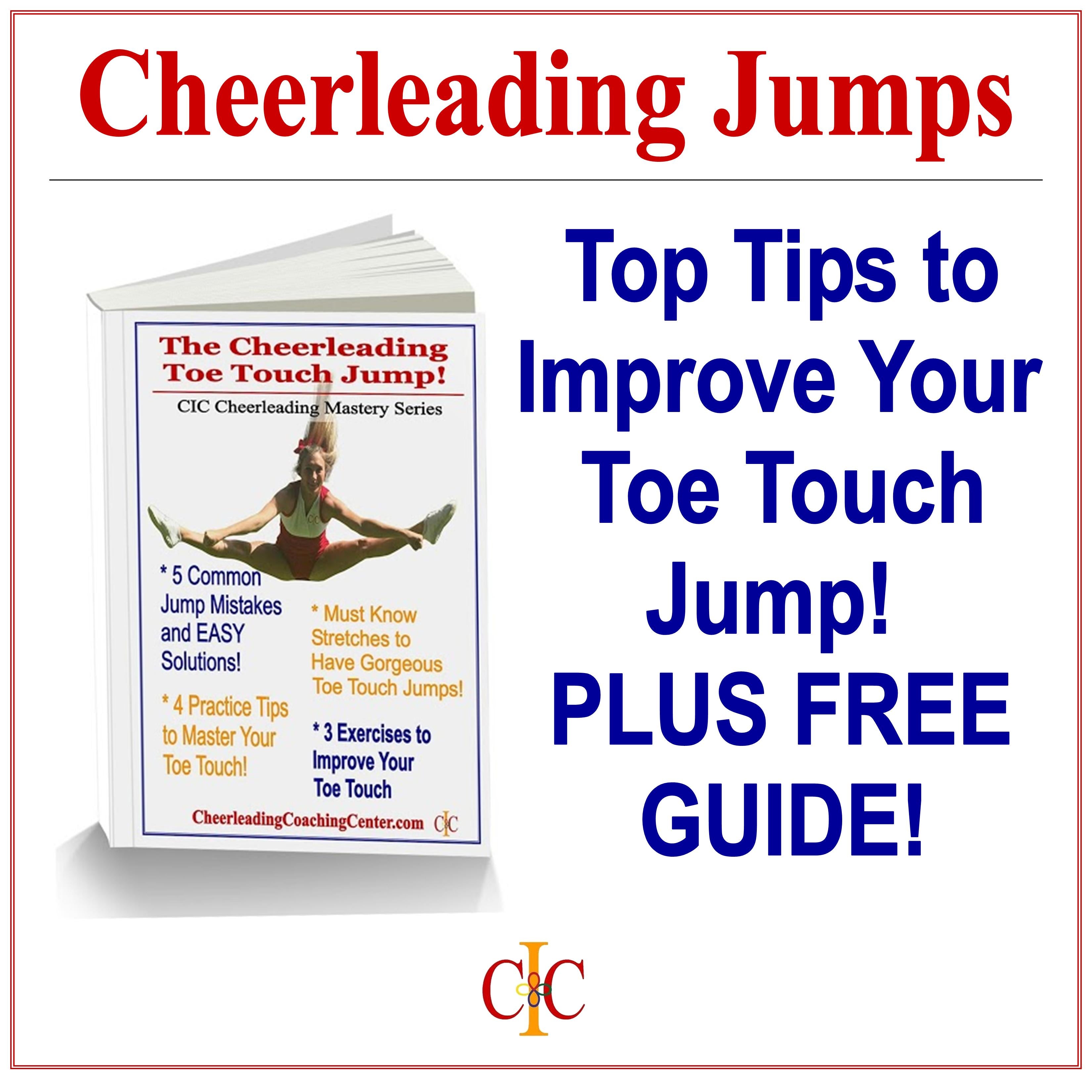 Top Tips to Improve Your Cheerleading Toe Touch Jump – Cheer and Dance ...