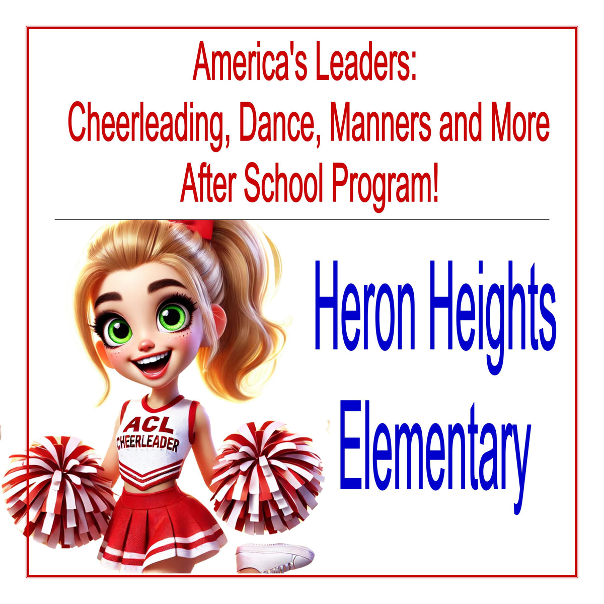After School Program - Heron Heights Cheerleading Fall 2025 – Cheer and ...
