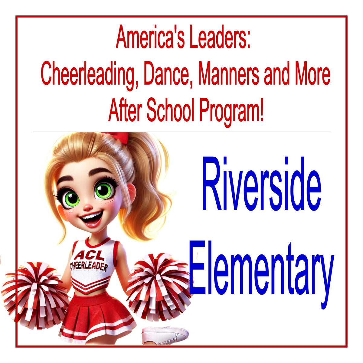 After School Program - Riverside Cheerleading Spring 2026 – Cheer and ...