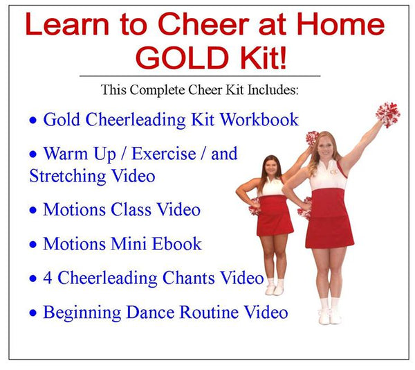 Learn to Cheer at Home Cheerleading Program - GOLD Program – Cheer and ...