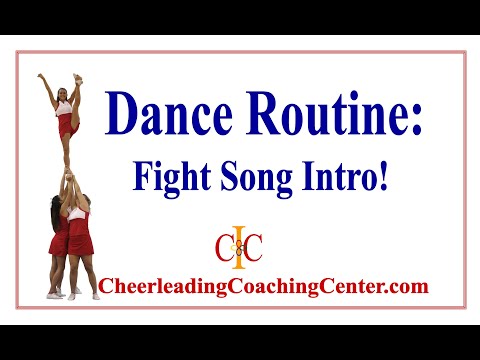 FIGHT SONG - Dance Rountine Instruction – Cheer and Dance On Demand